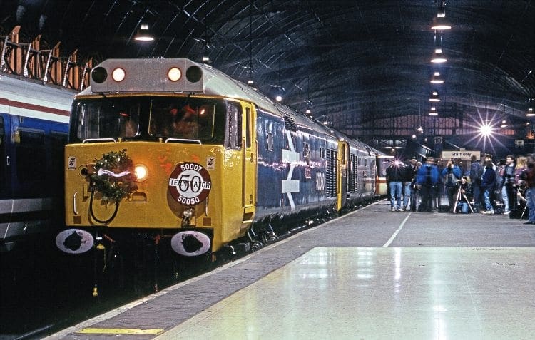 Class 50s' 1994 Paddington farewell re-created | The Railway Hub