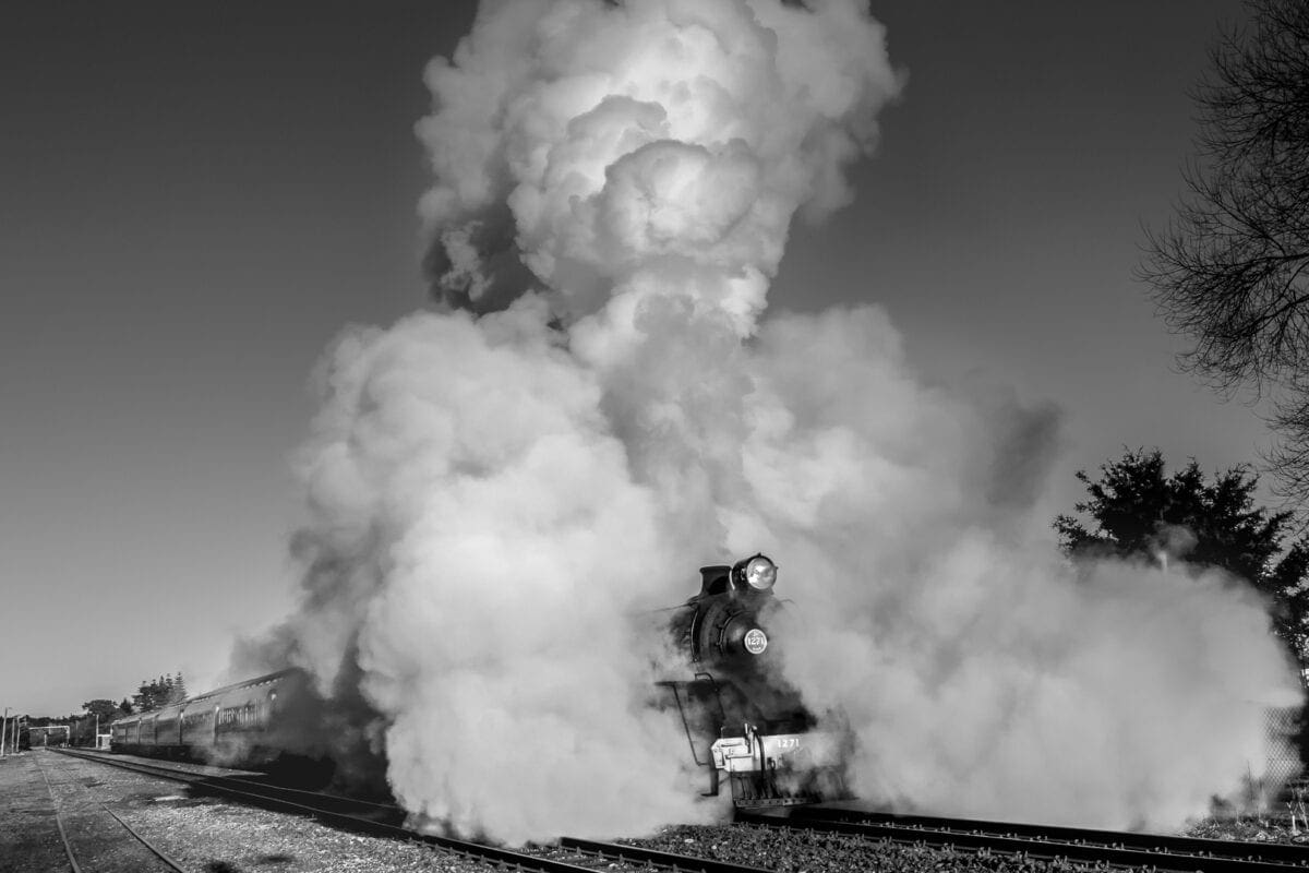 Your Gallery | Volcanic departure from Otaki Station | The Railway Hub