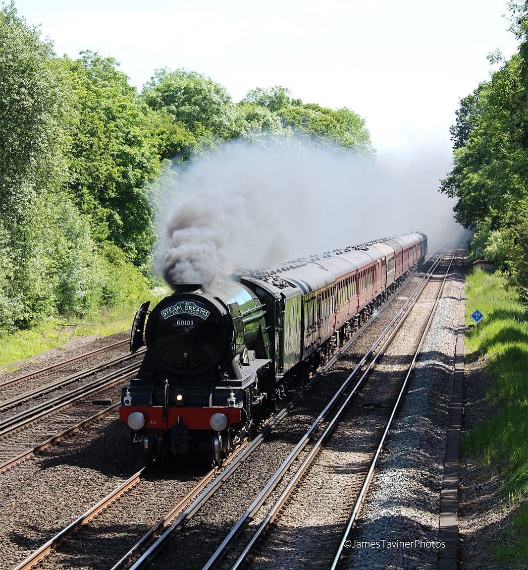 Your Gallery | Flying Scotsman on route to Salisbury | The Railway Hub