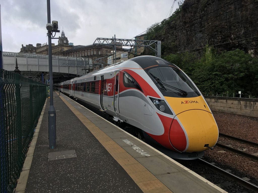 LNER launches first Azuma from Edinburgh to London | The Railway Hub