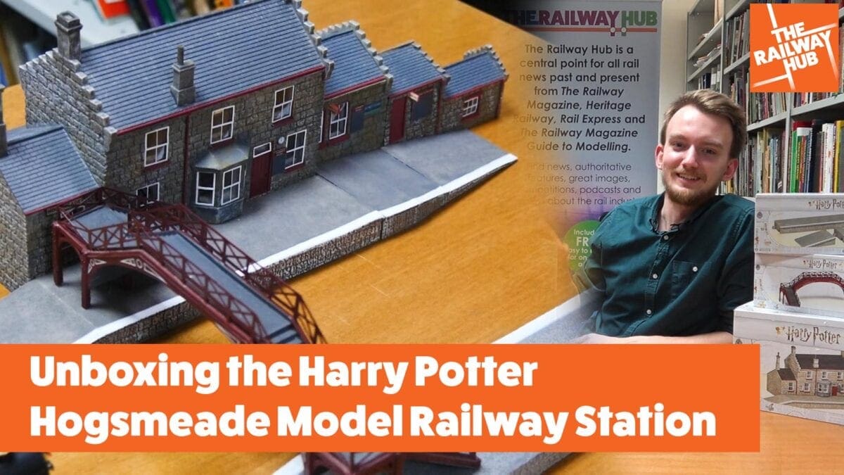 VIDEO: Unboxing Hornby's Hogsmeade station model from Harry Potter