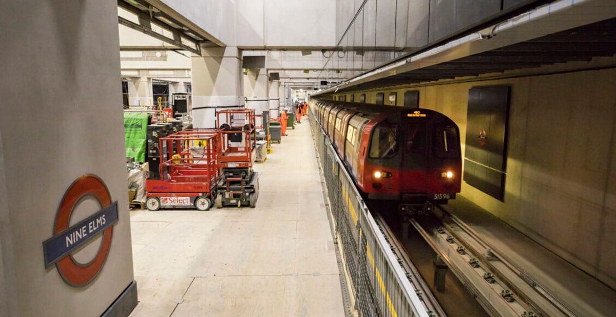Test trains complete journeys on Northern Line Extension