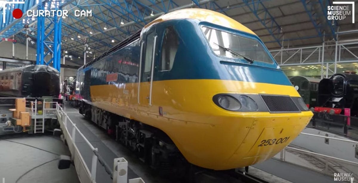 VIDEO: Virtual tour inside the first InterCity 125