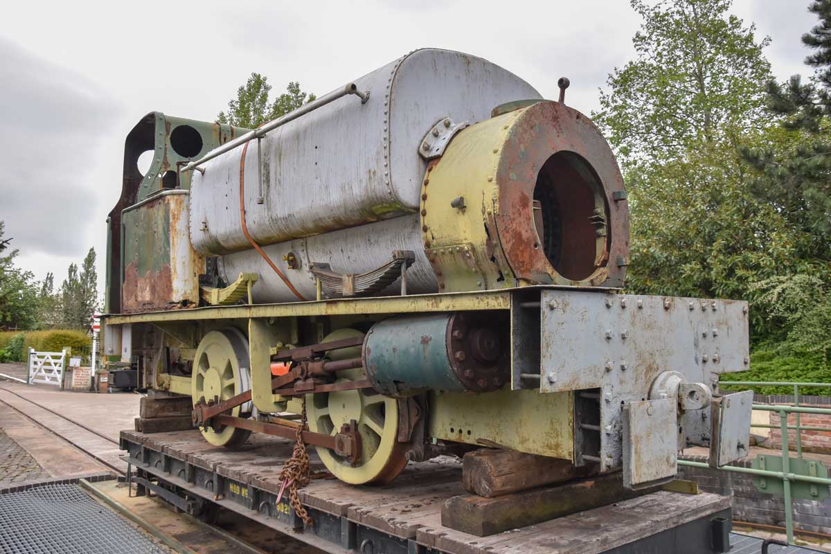 ‘Handyman’ locomotive moves to Statfold Narrow Gauge Museum Trust