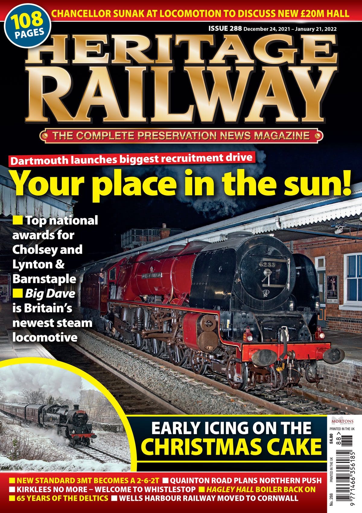 PREVIEW: ISSUE 288 OF HERITAGE RAILWAY MAGAZINE | The Railway Hub