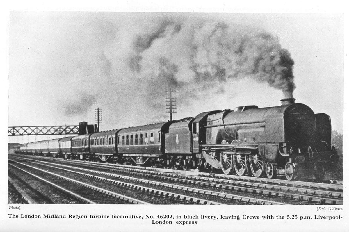 Stanier’s super smoothie – the Turbomotive | The Railway Hub